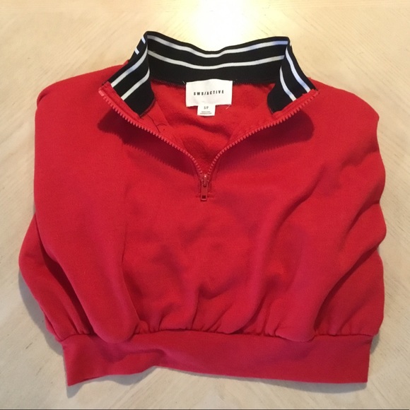 mandee | Tops | Mandees Cropped Sweatshirt | Poshmark